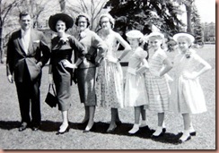 Life Drawings: 24 April 1957 “Happy Easter”